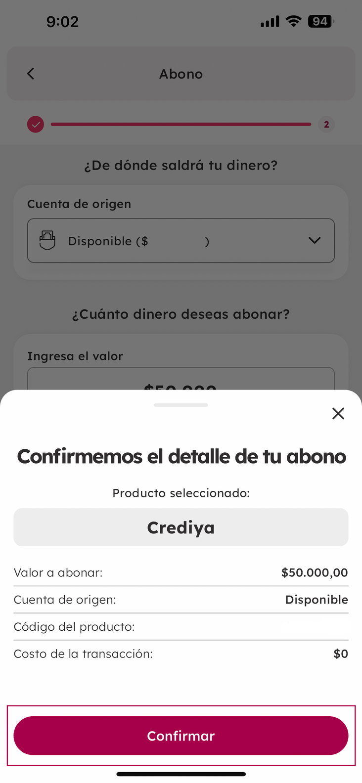 Cómo realizar abonos a tus créditos en la app Presente
