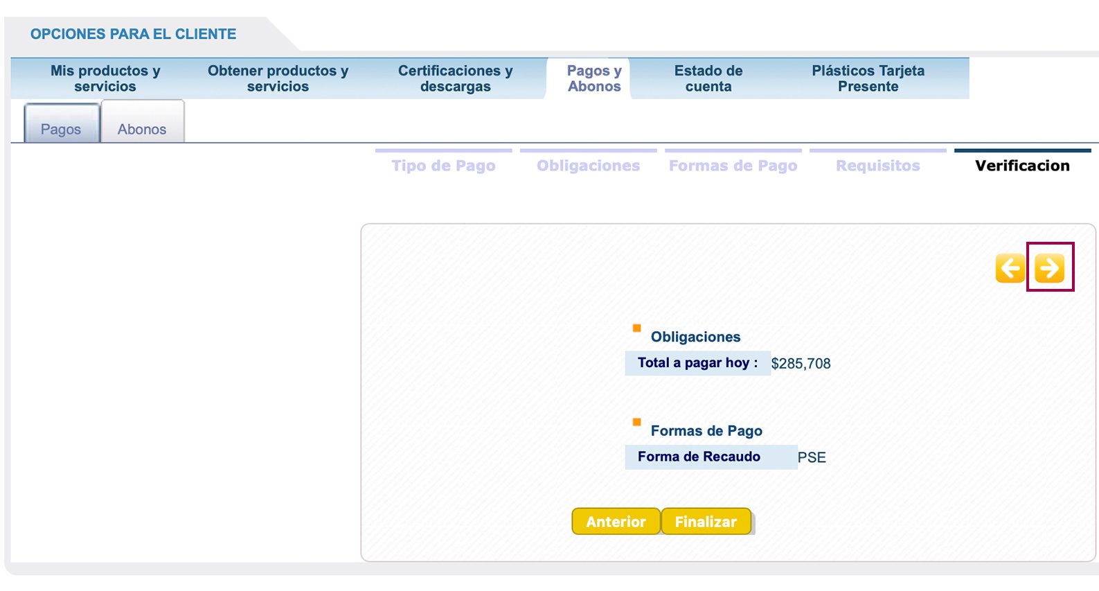 Cómo realizar pagos a Presente por PSE - asociados